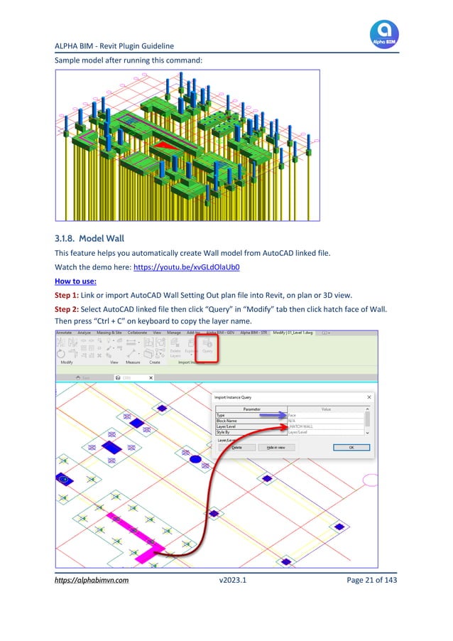 Alpha BIM Plugin Guideline | Revit API, Revit Tools
