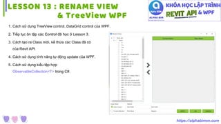 Revit API & WPF Training - 15 Lessons | Alpha BIM 2023 | PDF
