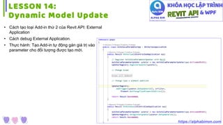 Revit API & WPF Training - 15 Lessons | Alpha BIM 2023 | PDF