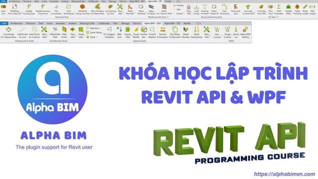Revit API & WPF Training Basic - 12 Lesson | Alpha BIM | PPT