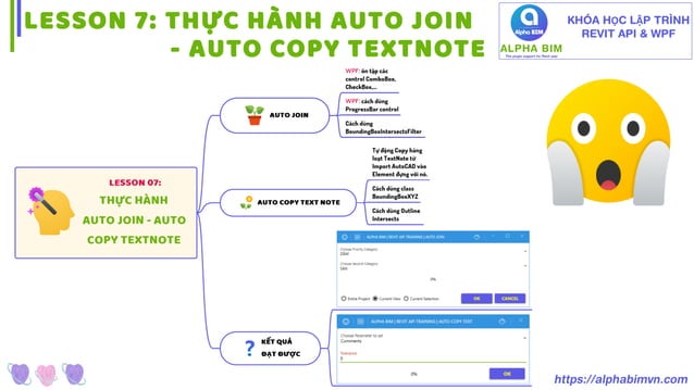 Revit API & WPF Training Basic - 12 Lesson | Alpha BIM | PPT
