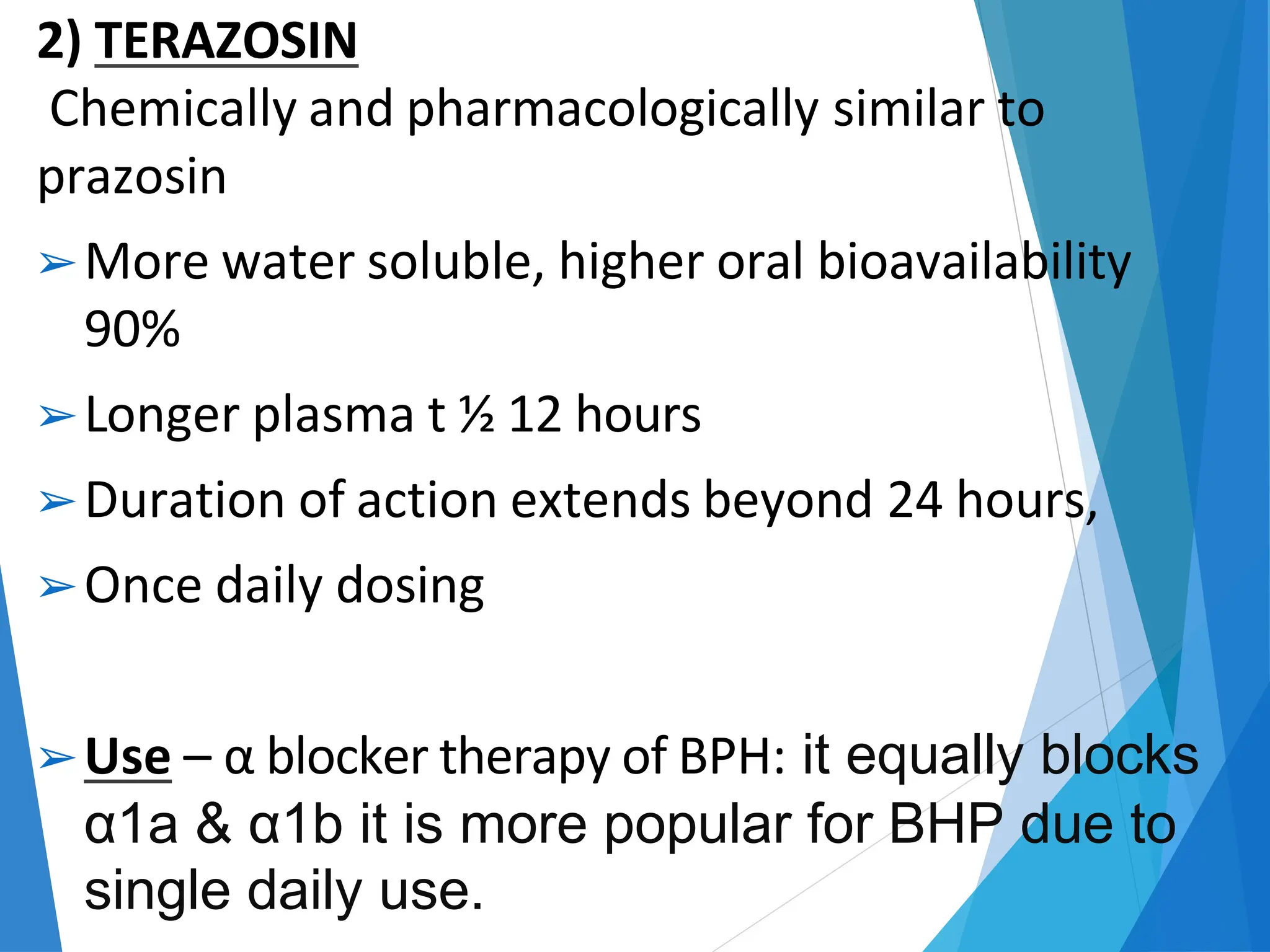 alpha blocker, receptors, antagonist, mechanism of action | PPT