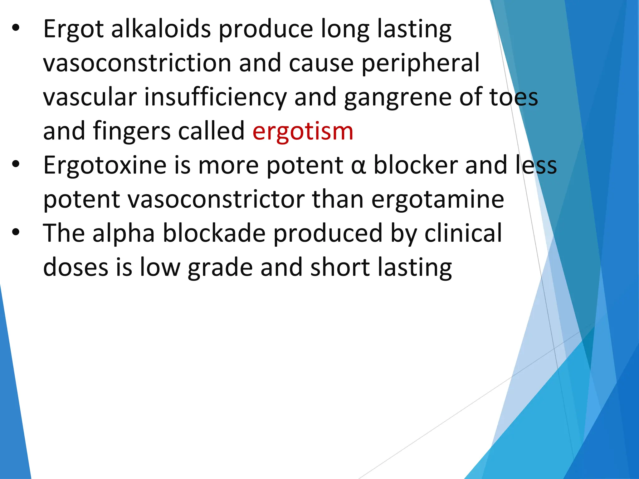 alpha blocker, receptors, antagonist, mechanism of action | PPTX