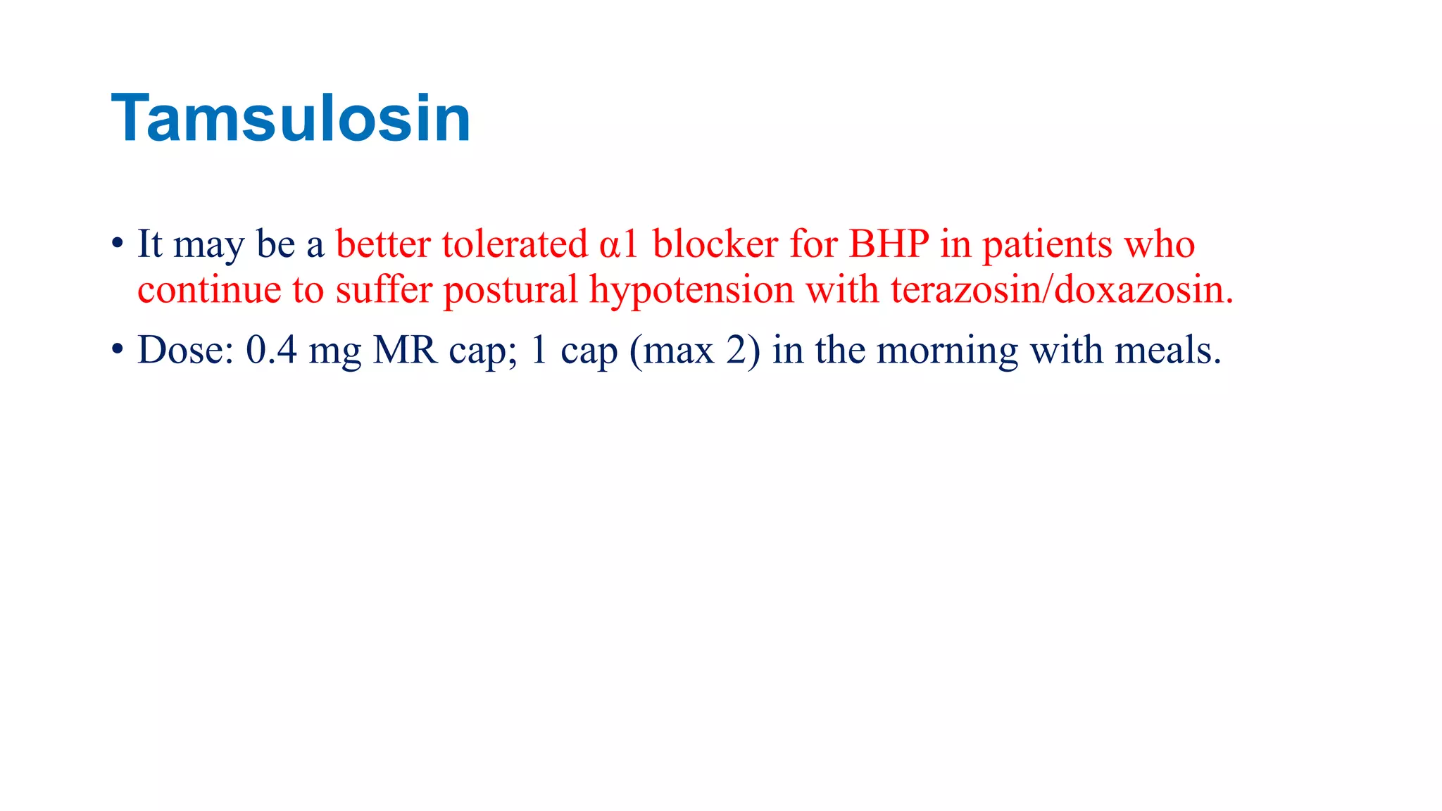 Alpha blockers | PPTX