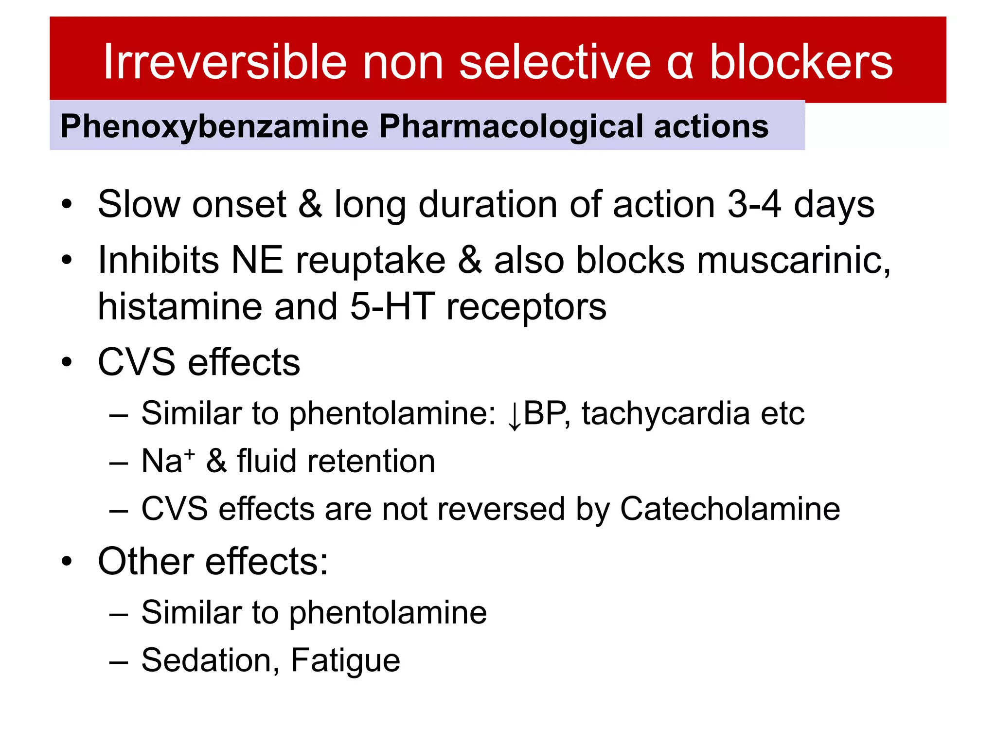 Alpha blockers | PPT