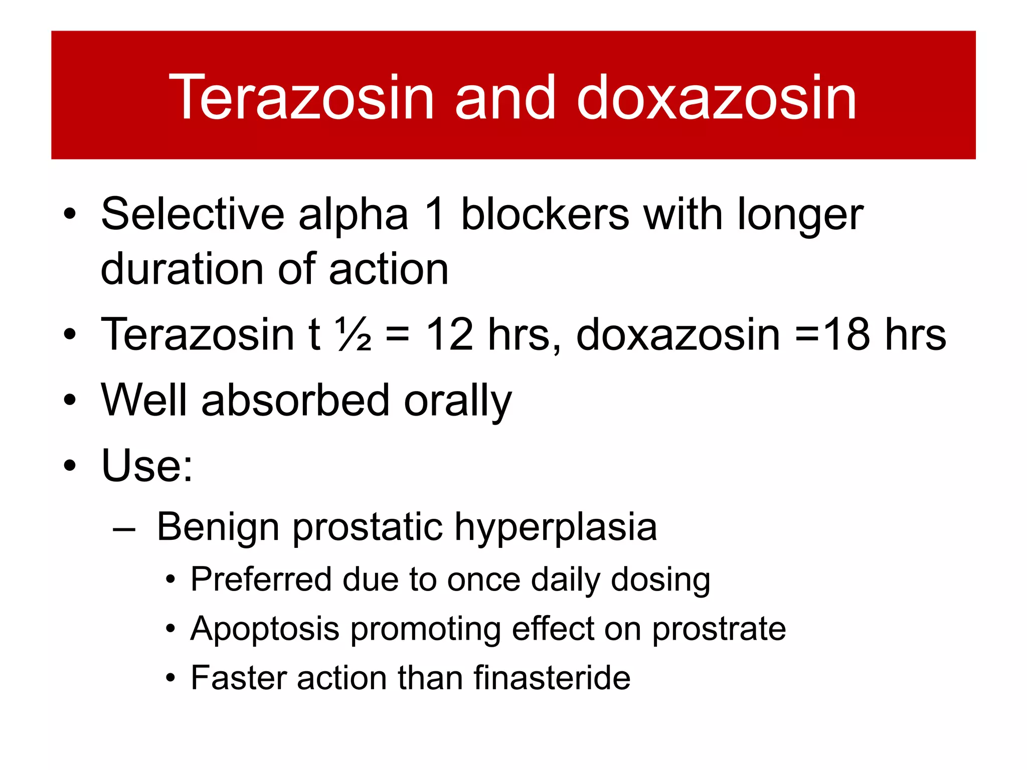 Alpha blockers | PPT