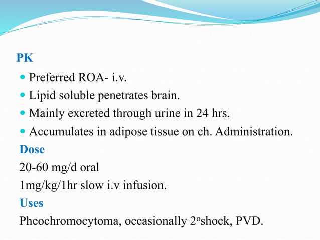 Alpha blockers class | PPTX | Heart and Cardiovascular Diseases ...
