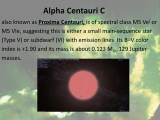 Alpha Centauri Color