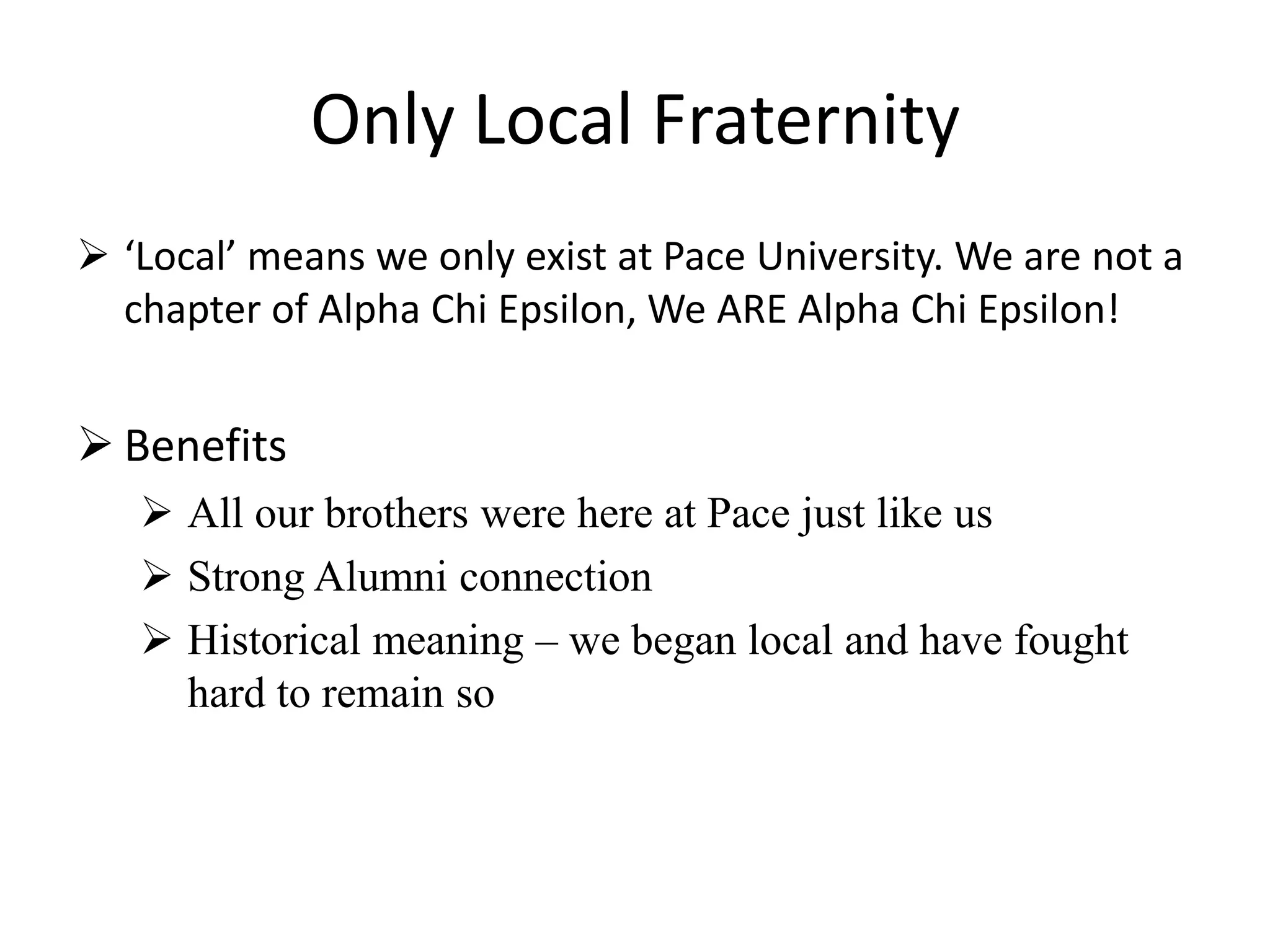 Alpha Chi Epsilon Presentation | PPT