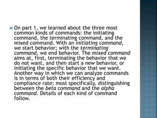 Mastering the Alpha Command | PPTX