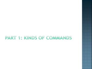 Mastering the Alpha Command | PPTX