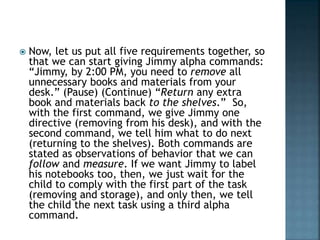 Mastering the Alpha Command | PPTX