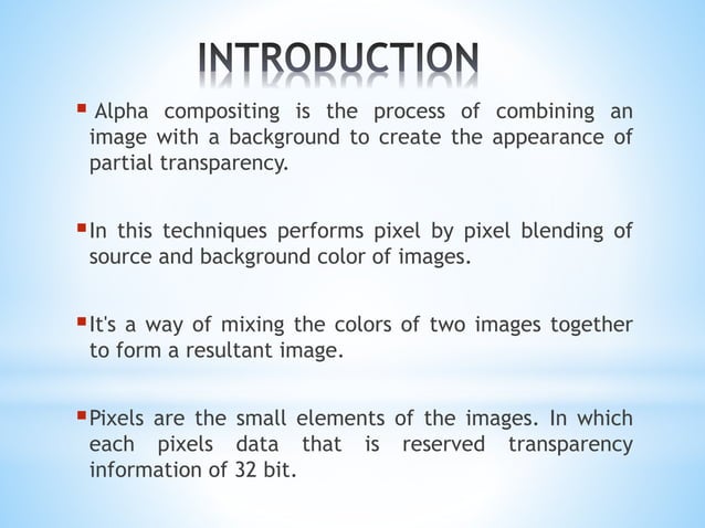 Alpha Compositing Computer Technology Ppt