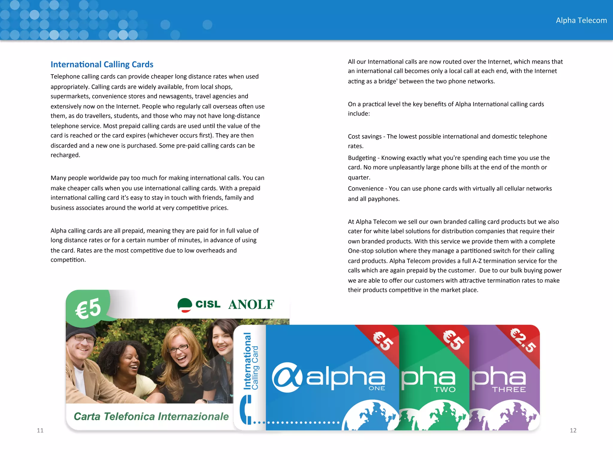 Alpha Telecom profile | PDF