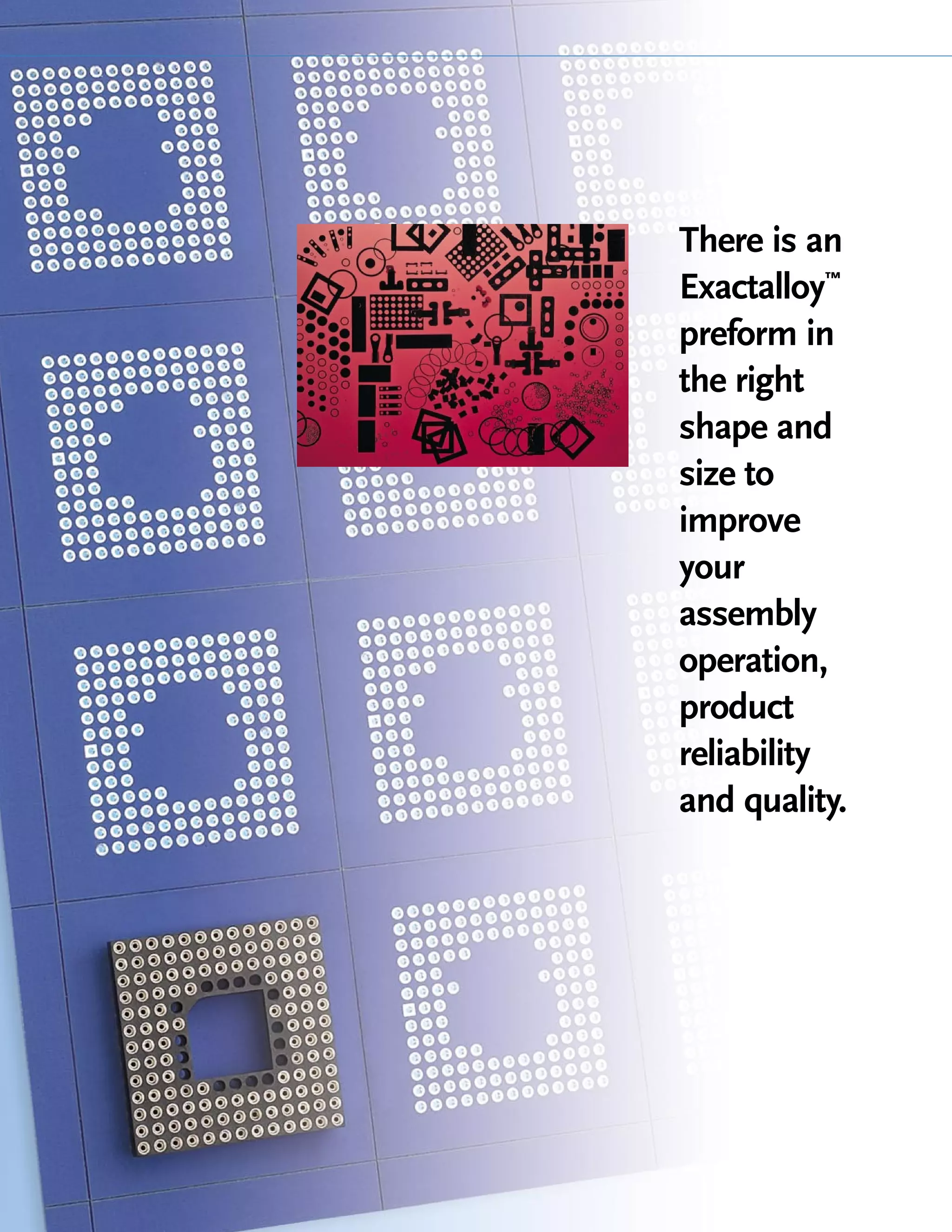 Alpha exactalloy Solder preforms for product and process improvement | PDF