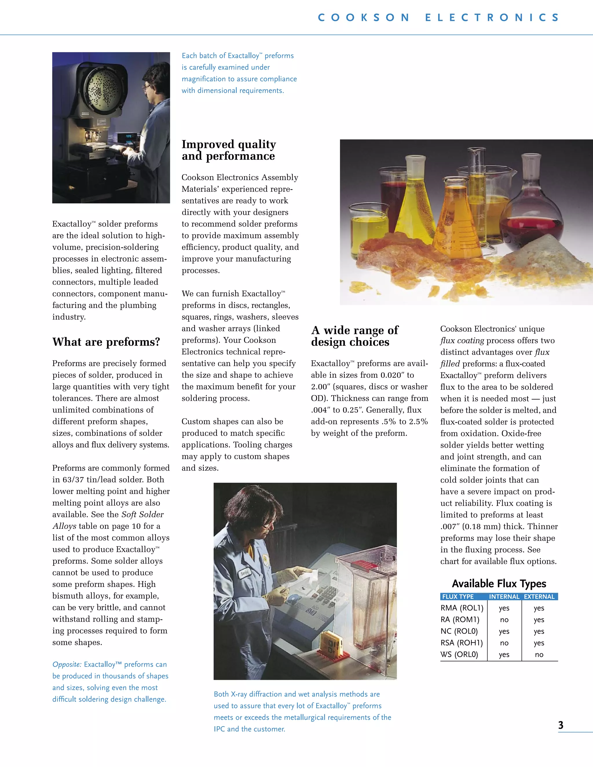 Alpha exactalloy Solder preforms for product and process improvement | PDF