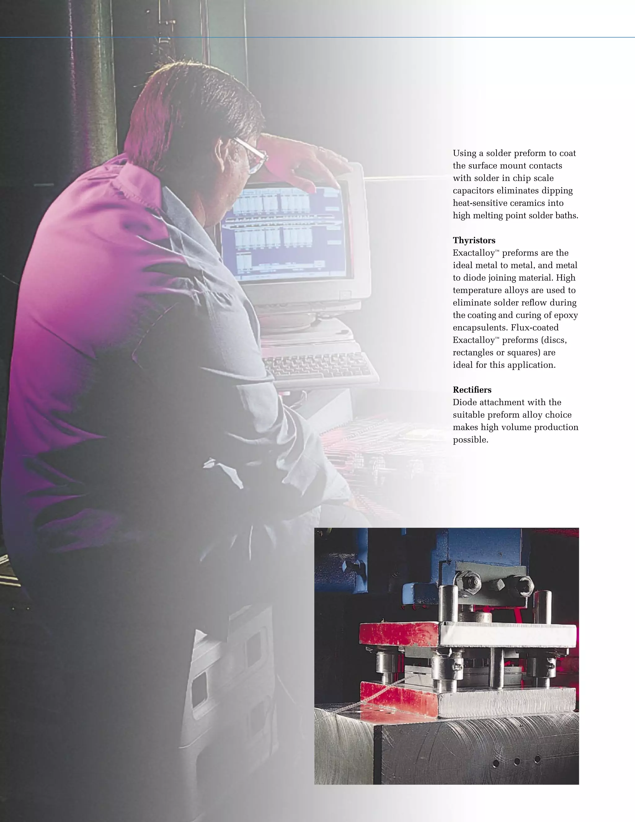 Alpha exactalloy Solder preforms for product and process improvement | PDF