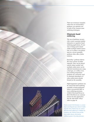 Alpha exactalloy Solder preforms for product and process improvement | PDF