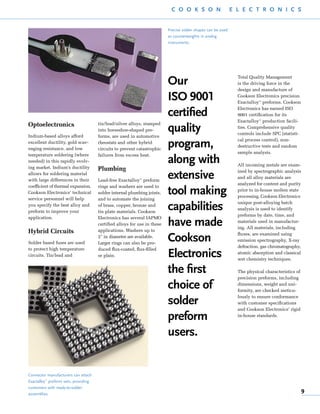 Alpha exactalloy Solder preforms for product and process improvement | PDF