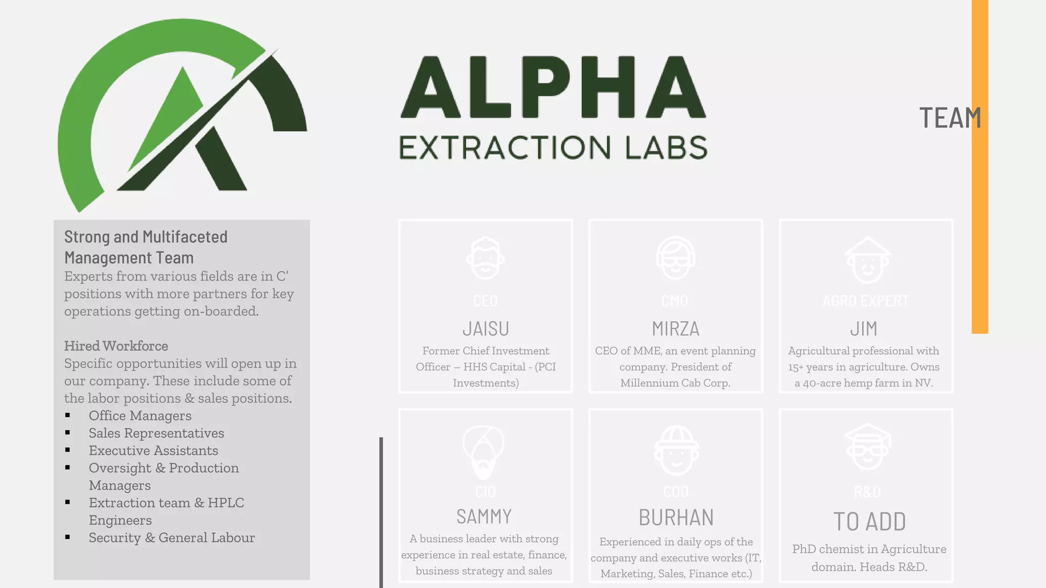 Alpha extraction concept note | PPT