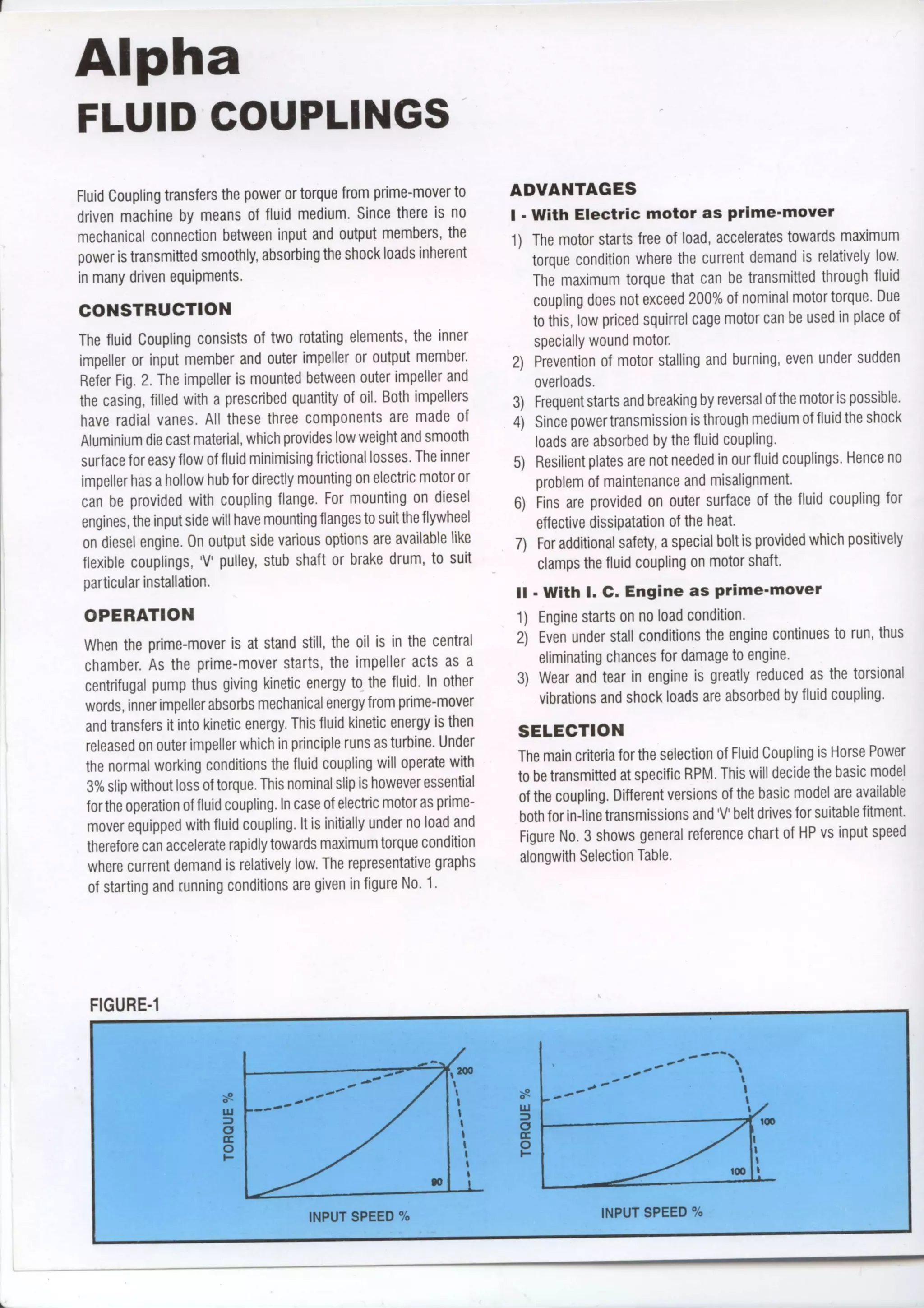 Alpha Fluid Coupling | PDF