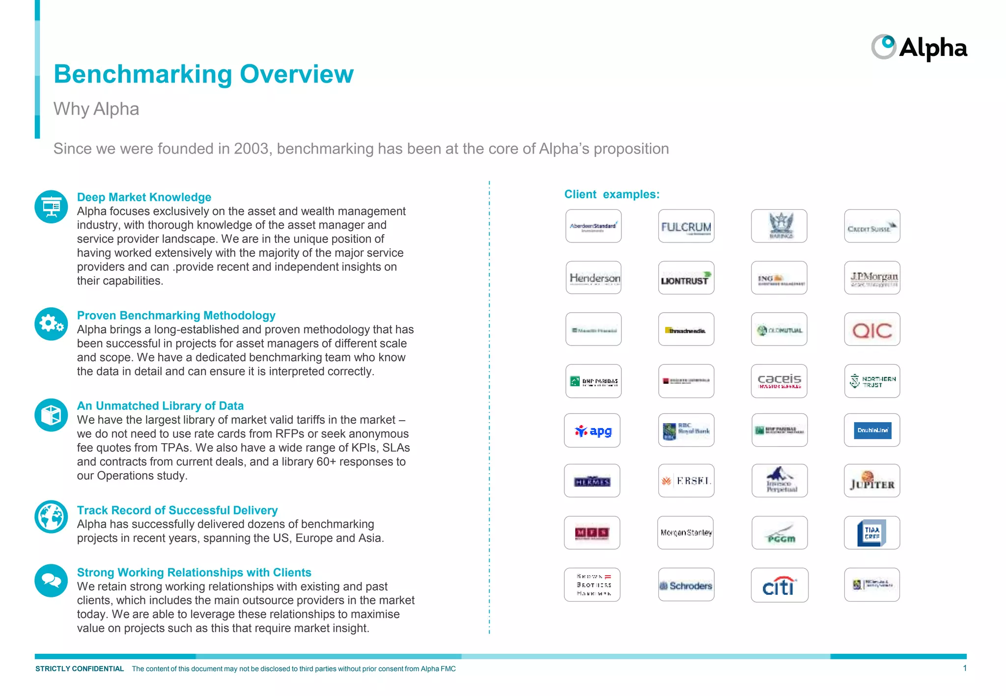 Alpha fmc benchmarking - 2019 (final) slide 2 | PPTX