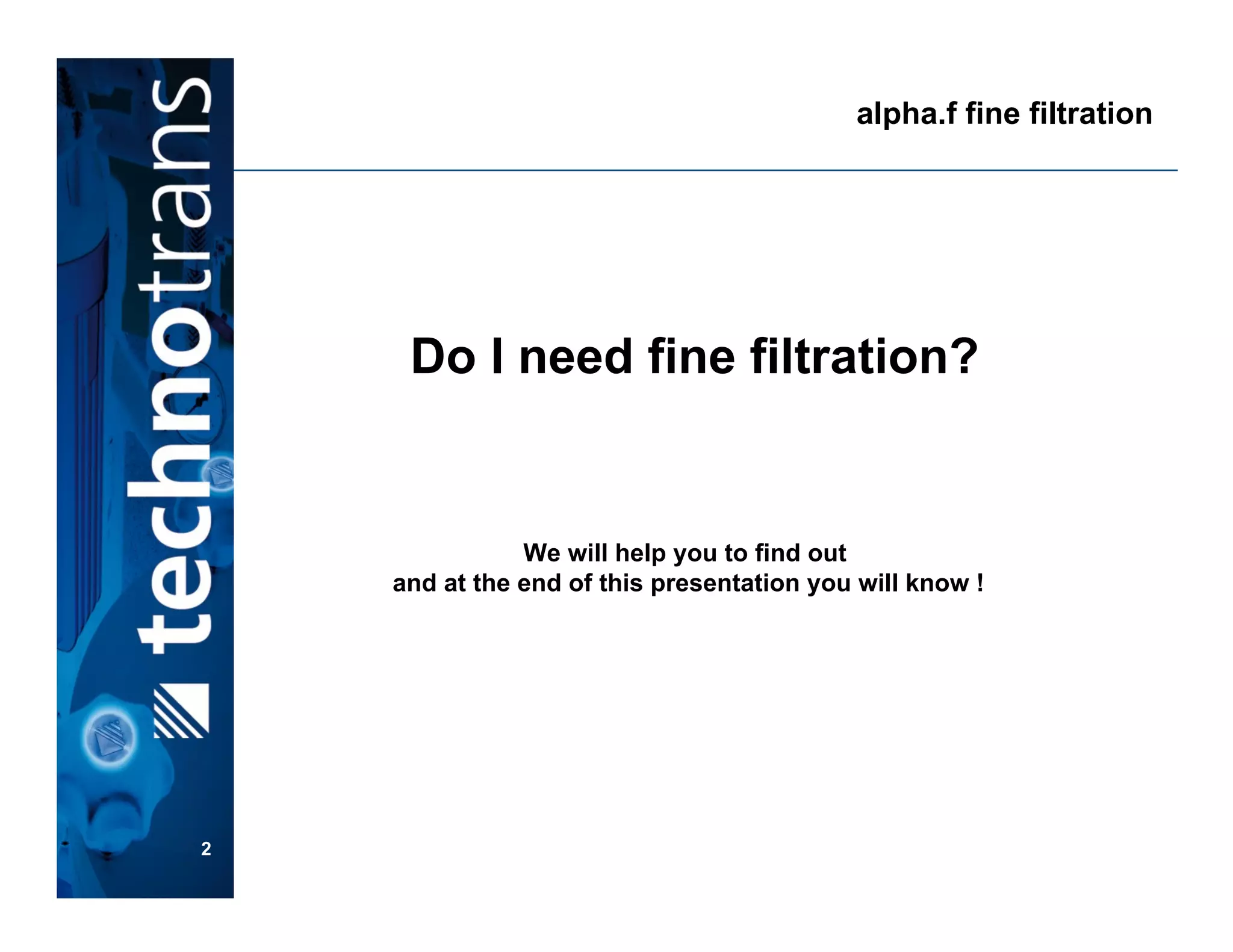 Dampening Solution Fine Filtration System | PDF
