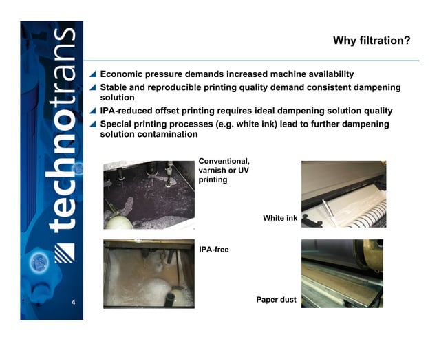 Dampening Solution Fine Filtration System | PDF