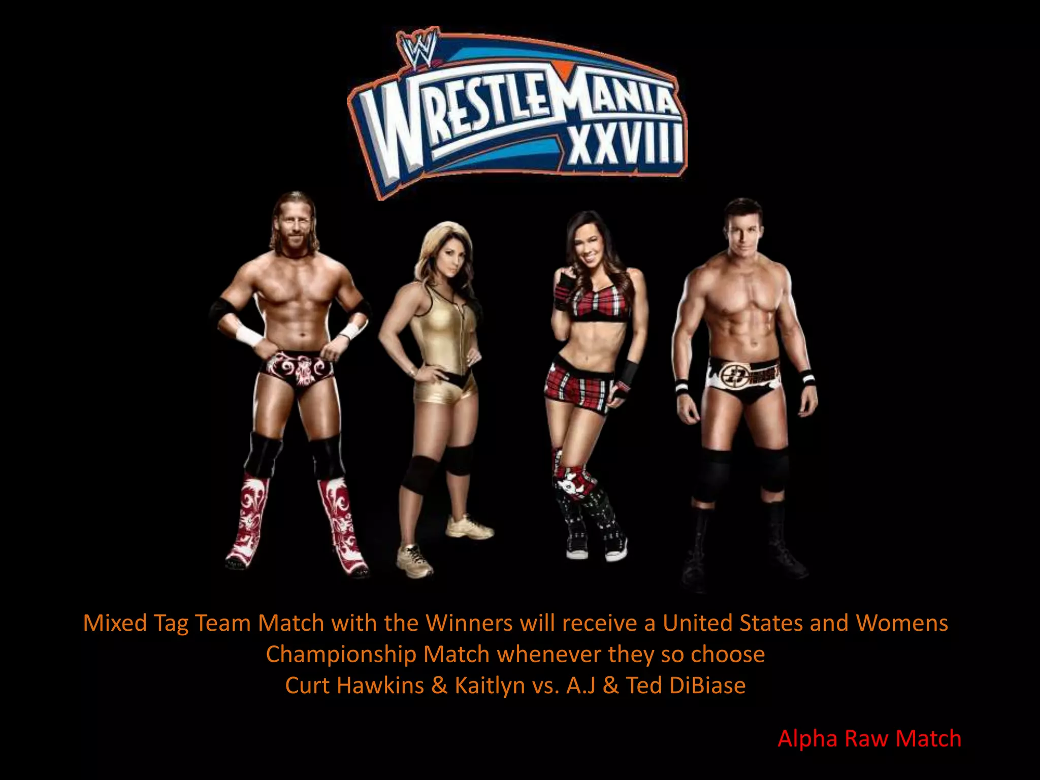 WWE Alpha & WWE Gamma Present WrestleMania 28 | PPT