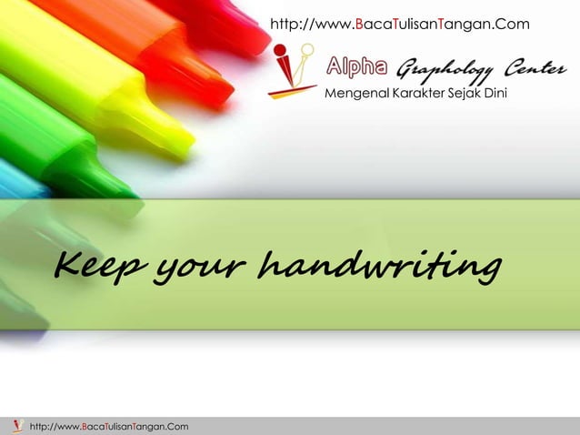 Pengenalan Dasar Grafologi | PDF