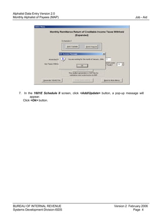 Alphalist map sawt_de_jobaid_ver2 | PDF