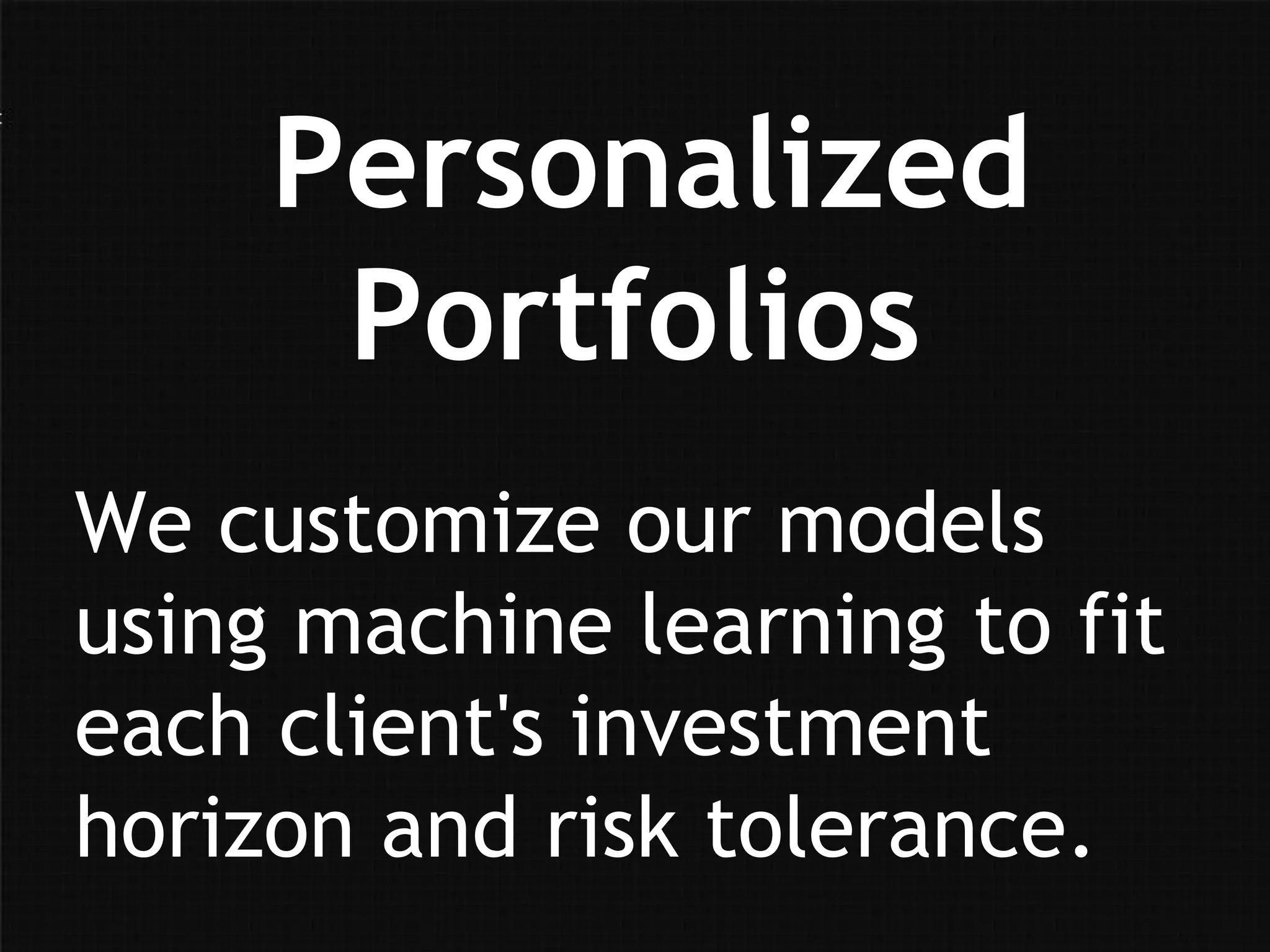 Alpha Machine Learning | PPT