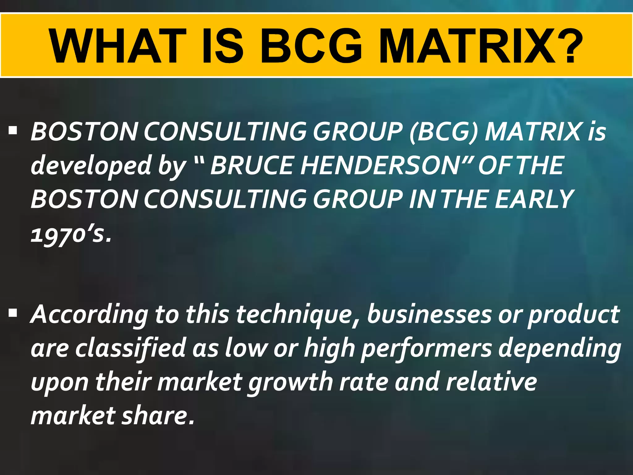 AMUL BCG Matrix | PPTX