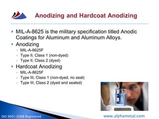Alpha Metal Finishing Powerpoint | PPT