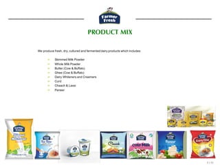 FarmerFresh Alpha milk foods company | PDF | Agriculture | Industries