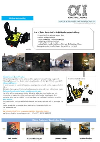 Alpha mining remote solutions 2018 v2.0 | PDF