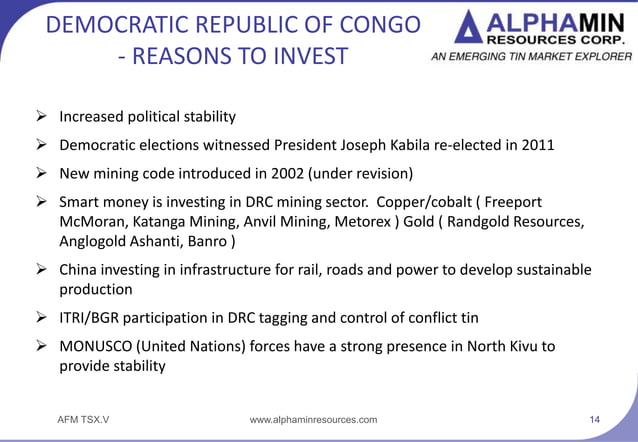 Alphamin presentation feb2015 | PPT | Free Download