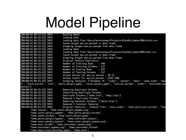 AlphaPy: A Data Science Pipeline in Python | PDF
