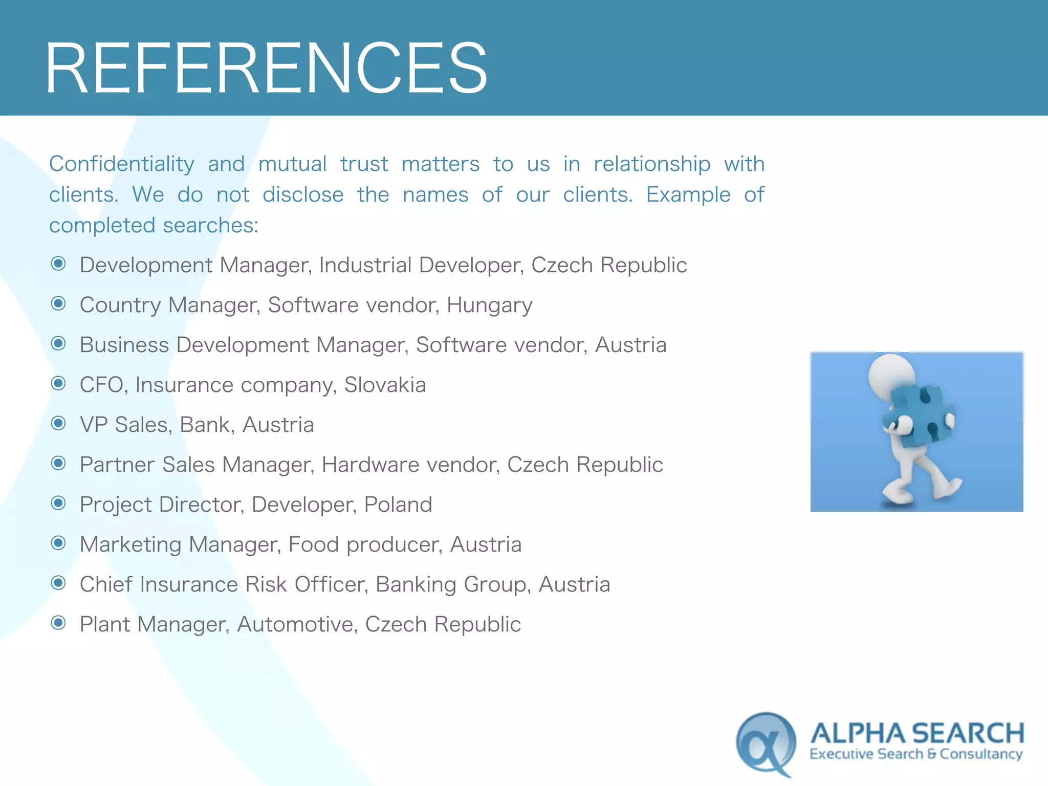Alpha Search & Omega Recruitment Introduction | PPT