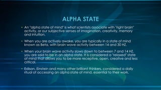 Alpha state of mind | PDF