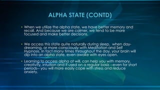 Alpha state of mind | PDF