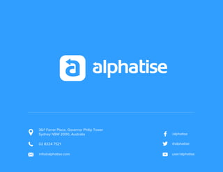 Alphatise Presentation | PPT