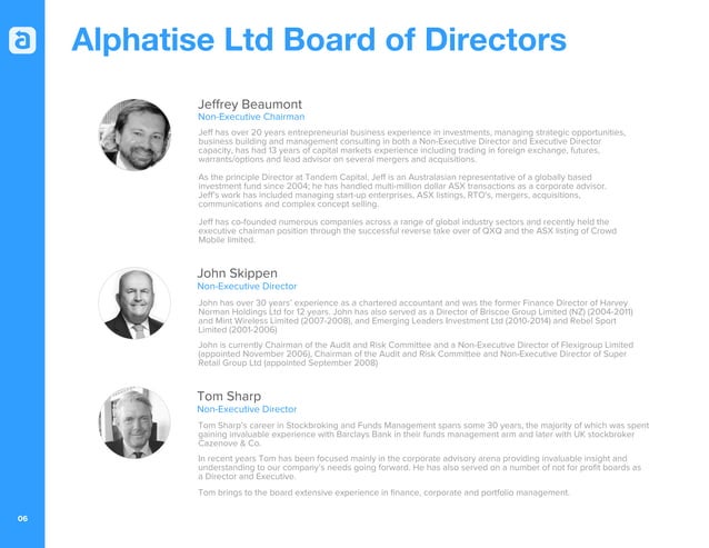 Alphatise Presentation | PPT