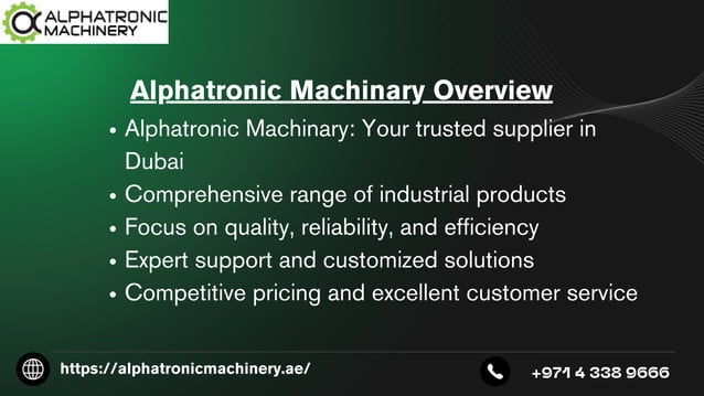 Alphatronic | limit switches in Dubai UAE | PPT