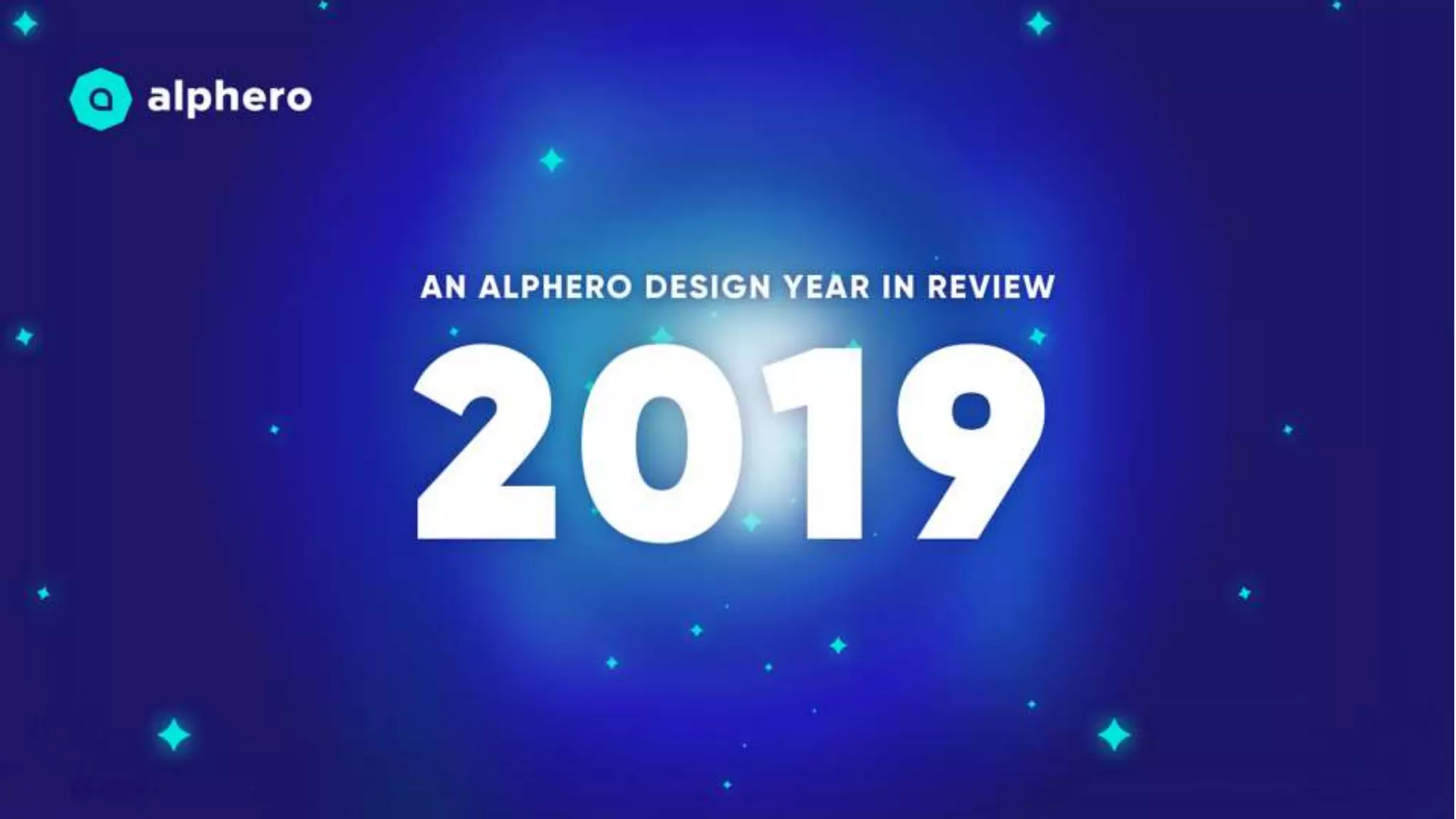 Alphero Design - A Year in Review | 2019 | PPTX