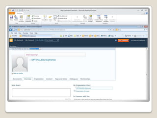 Alphonso Scarborough: SharePoint 101 | PPTX