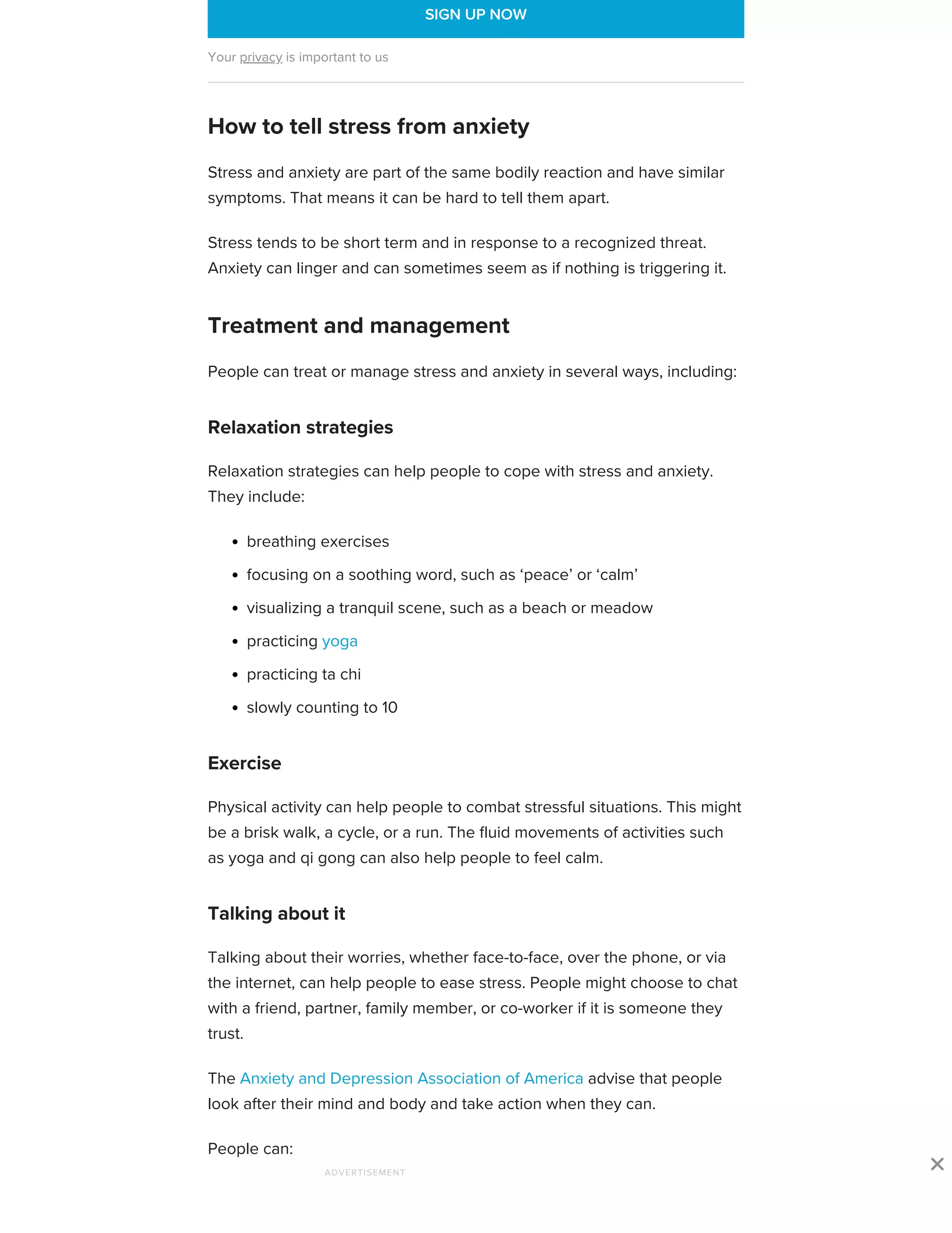 Stress vs. anxiety: How to tell the difference | PDF
