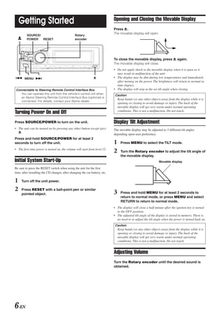 Alpine cda 9851-r_en | PDF