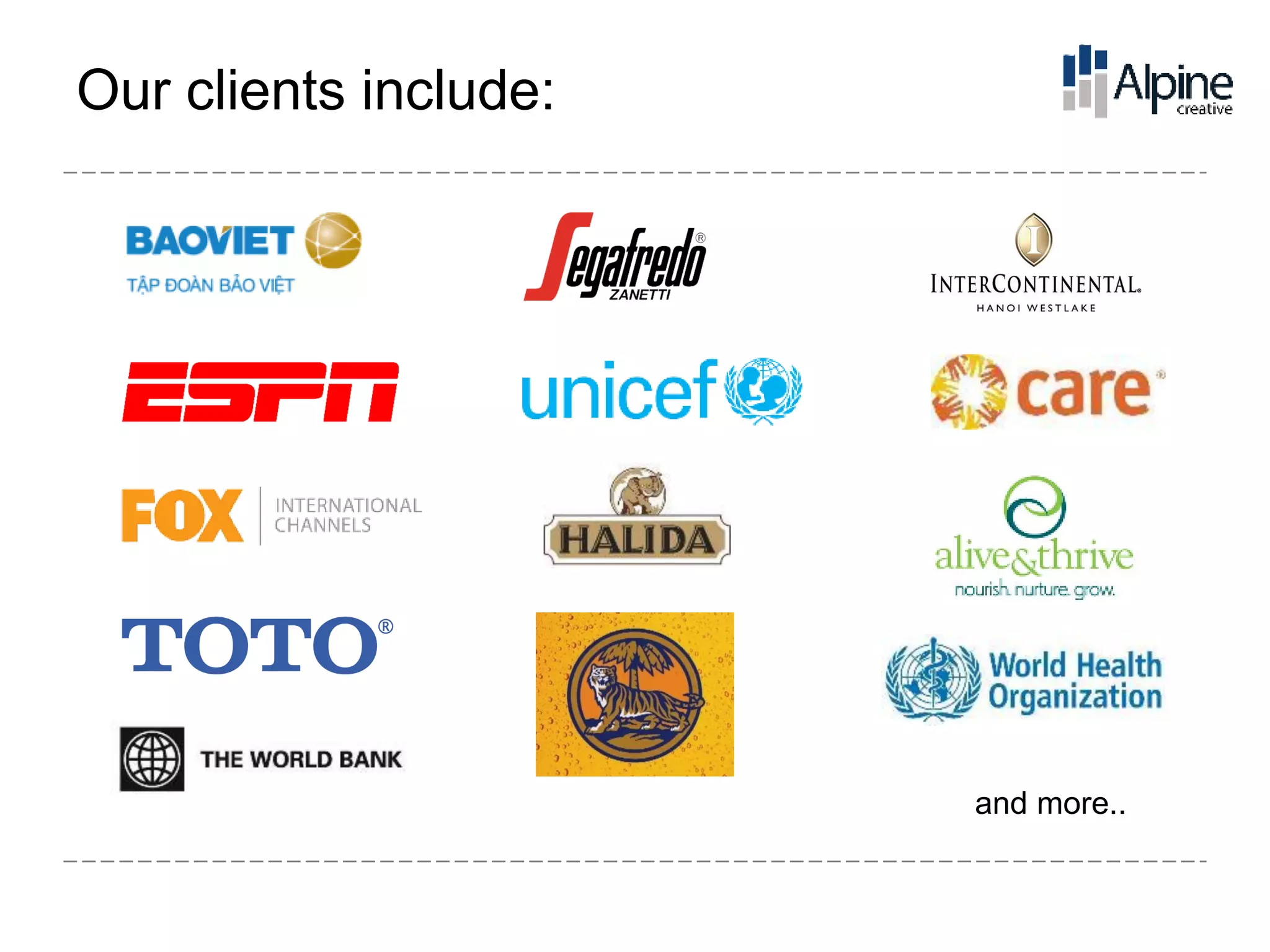 Introduction of Alpine Creative | PPT