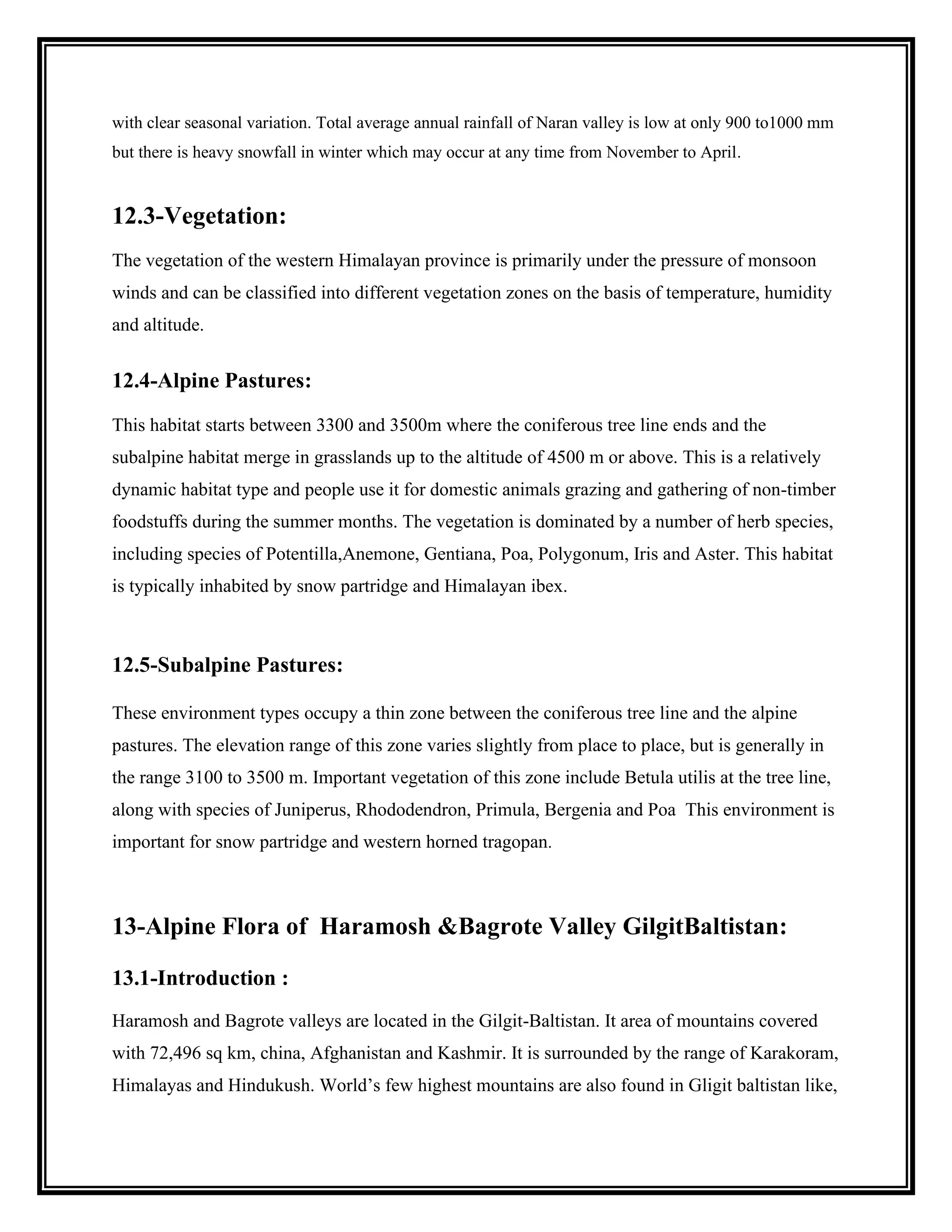 Alpine flora of pakistan | PDF
